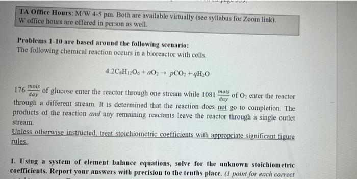 Solved 7. Using molar flow rate accounting equations: a. | Chegg.com