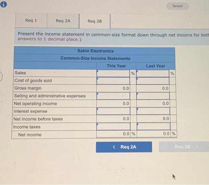 Solved Problem 16-18 (Algo) Common-Size Statements and | Chegg.com