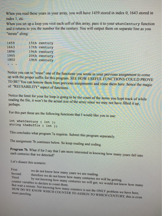 Solved Hello I Am Assigned This Assignment For My C Class 