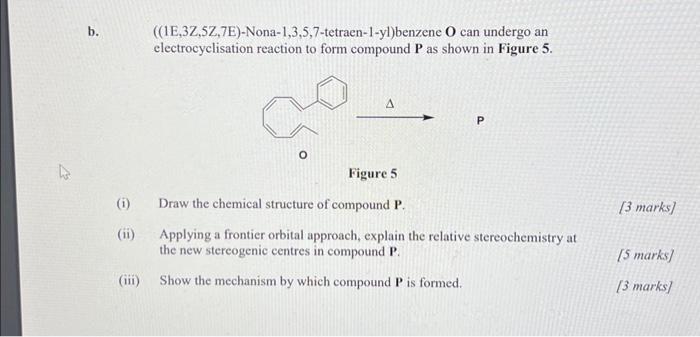 Solved ((1E,3Z,5Z,7E)-Nona-1,3,5,7-tetraen-1-yl)benzene O | Chegg.com