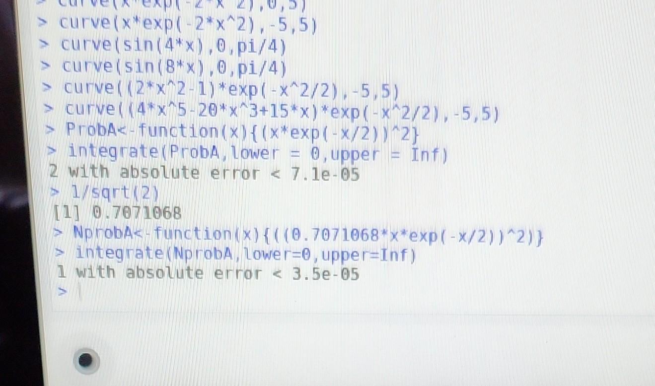 Solved 1. Plot the following functions and determine which | Chegg.com