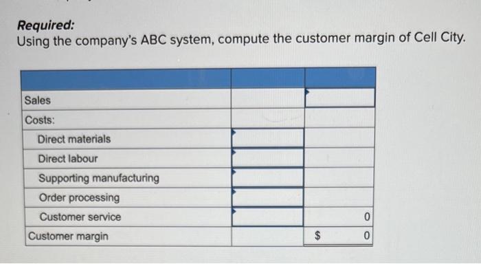 Solved Colby Company makes cases for cell phones of all | Chegg.com