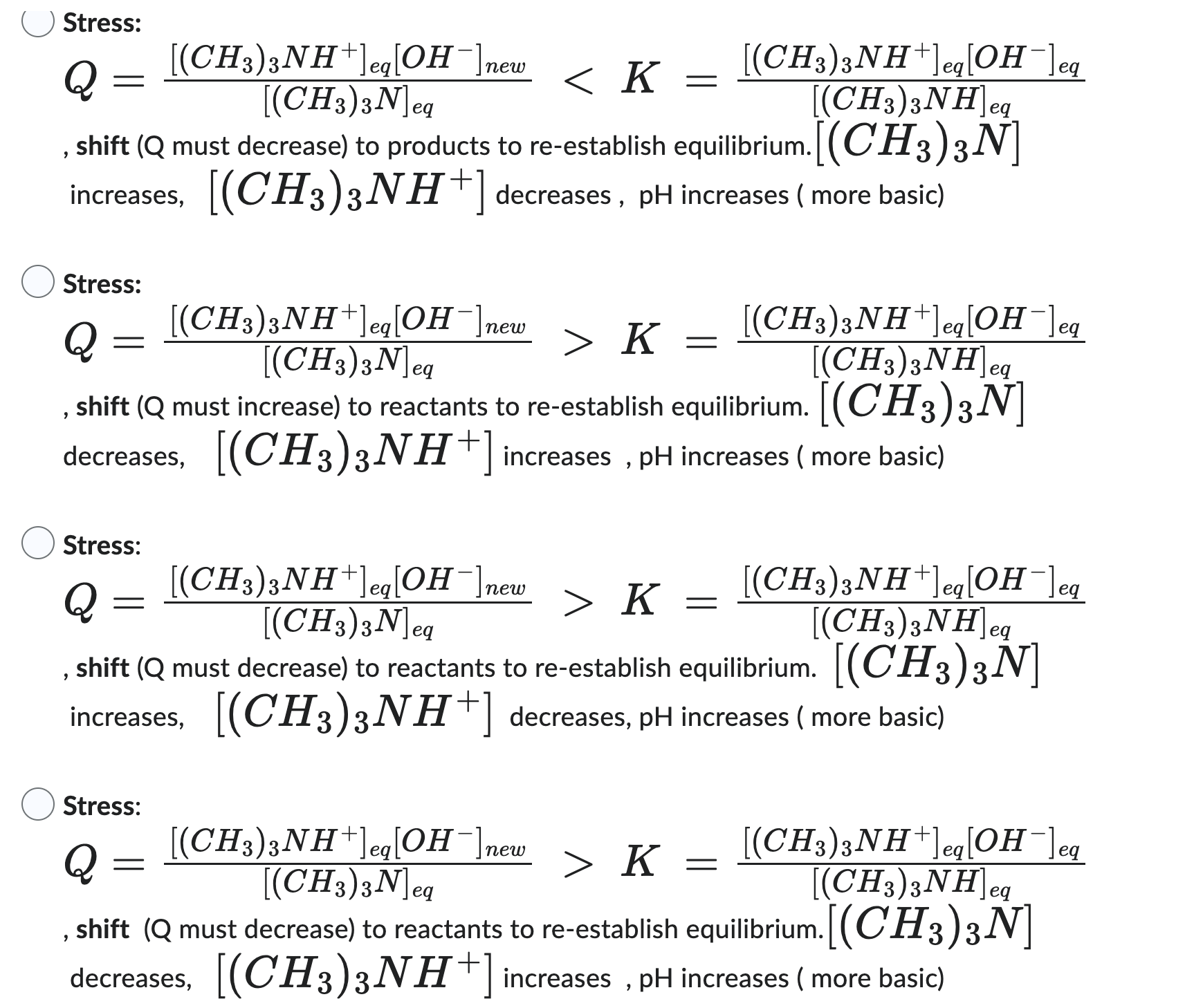 [solved] Ch3 3n Aq H2o L Ch3 3nh Aq Oh