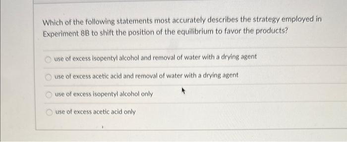 Solved Which of the following statements most accurately | Chegg.com