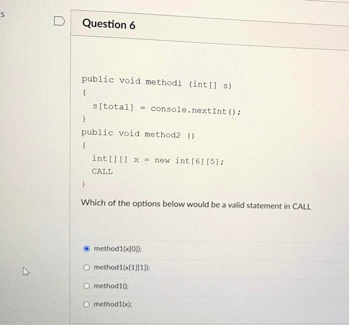 Solved What is being passed into copy in the method call | Chegg.com