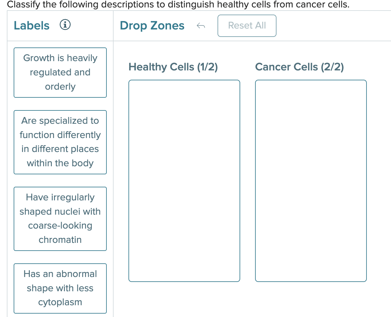 Solved Classify the following descriptions to distinguish | Chegg.com