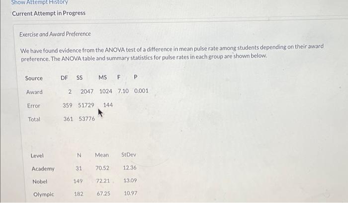 Solved Show Attempt History Current Attempt in Progress | Chegg.com