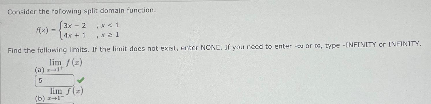 Solved Consider the following split domain | Chegg.com
