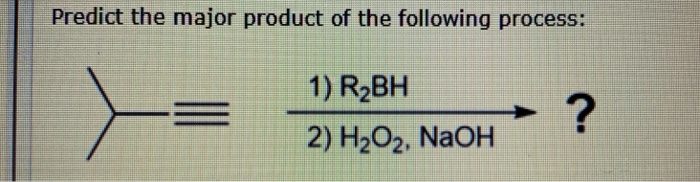 Solved VueSLIUTI 4 Predict the major product of the | Chegg.com