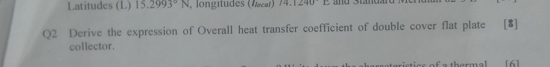Solved Q2 ﻿Derive the expression of Overall heat transfer | Chegg.com