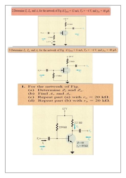 Solved 2. For the network of Fig. determine Vee for a | Chegg.com