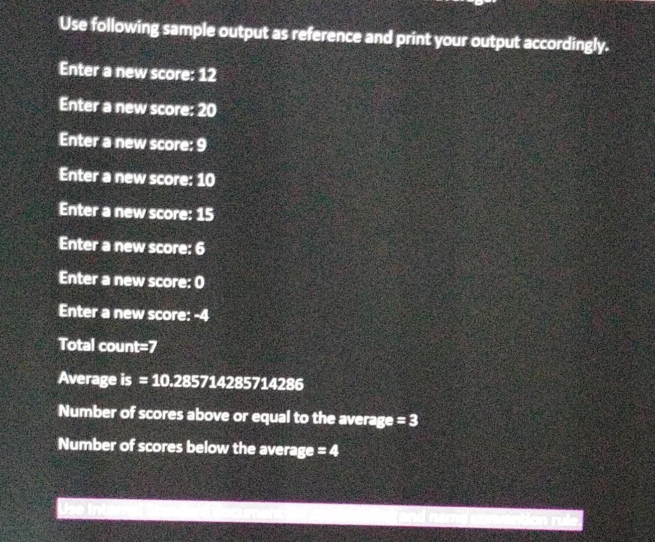 Solved Create Java fille as YourFirstname.Java where first | Chegg.com