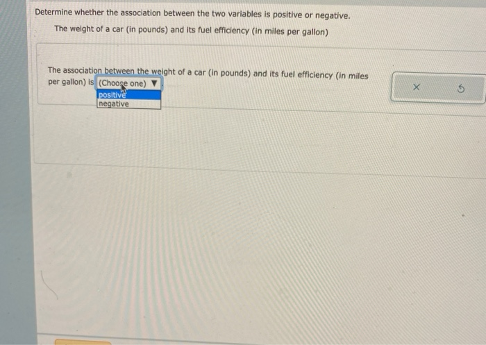 Solved Determine whether the association between the two | Chegg.com