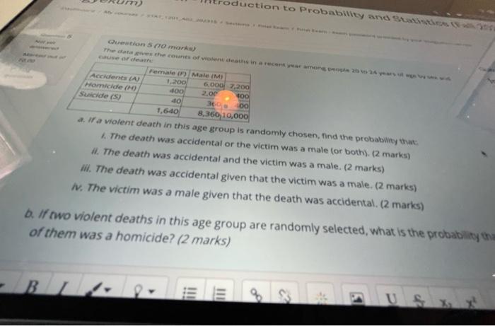 Solved Quention s rio morhis 4. The death was accidental or | Chegg.com