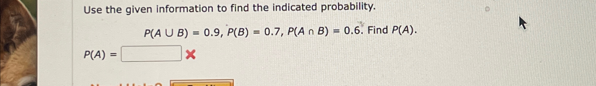 Solved Use the given information to find the indicated | Chegg.com