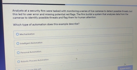 Solved Analysts at a security firm were tasked with | Chegg.com