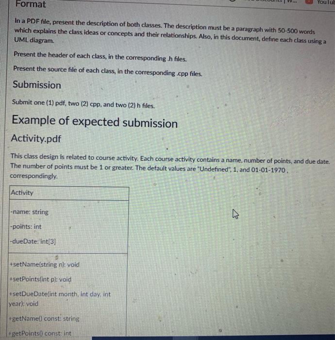 Solved Identify a two (2) real-world objects related by | Chegg.com