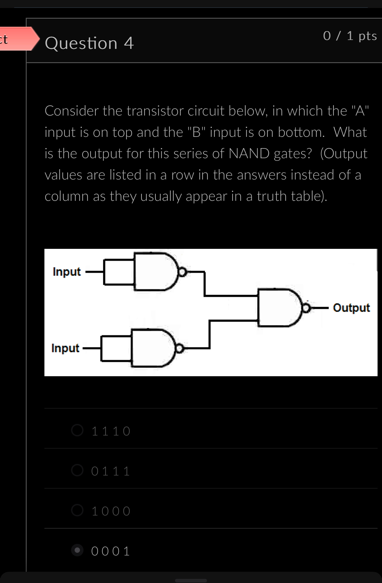 Solved Question 4Consider the transistor circuit below, in | Chegg.com