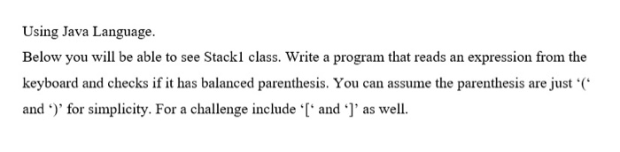 Solved Using Java Language. Below you will be able to see | Chegg.com