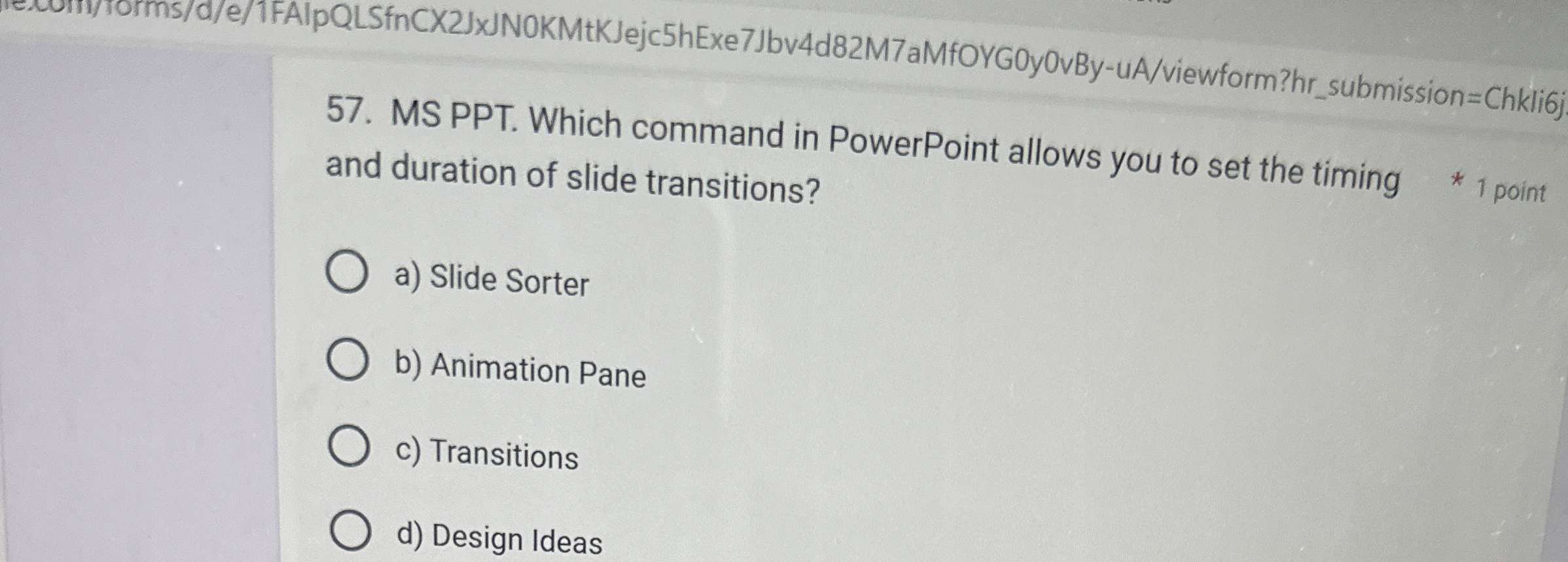 Solved MS PPT. ﻿Which command in PowerPoint allows you to | Chegg.com