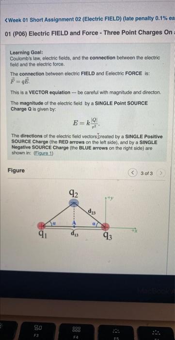 Solved Part L - Find the direction of the NET electric FORCE | Chegg.com