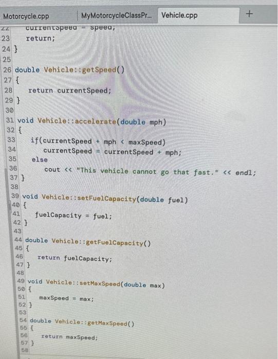 Solved Using Inheritance to Create a Derived Class in C++ | Chegg.com