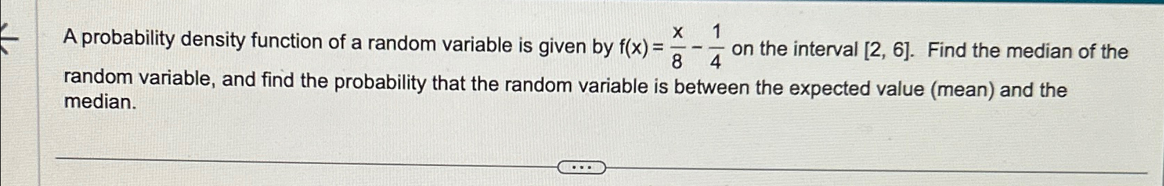 Solved A probability density function of a random variable | Chegg.com
