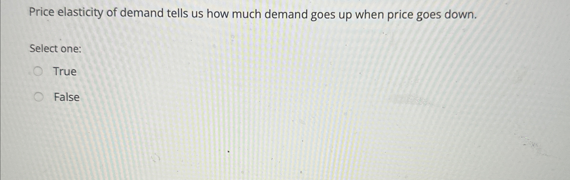 Solved Price elasticity of demand tells us how much demand | Chegg.com