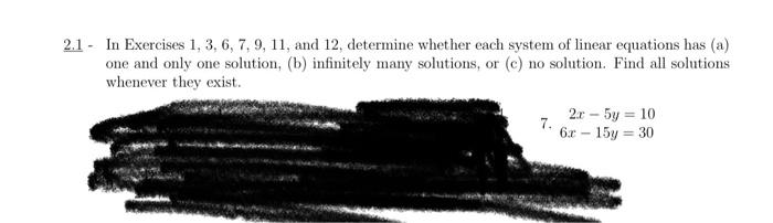 Solved 1 In Exercises 1 36 79 11 And 12 Determine 