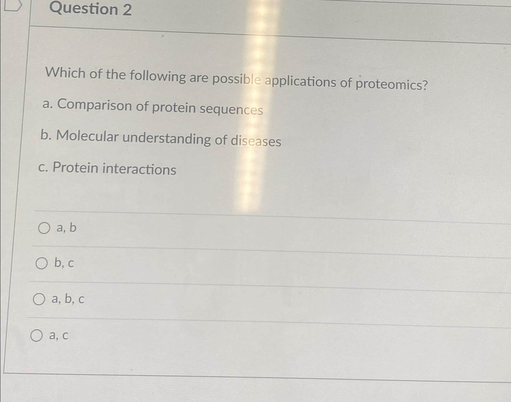 Solved Question 2Which of the following are possible | Chegg.com