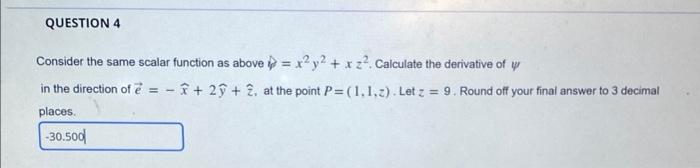 Solved Consider the same scalar function as above | Chegg.com