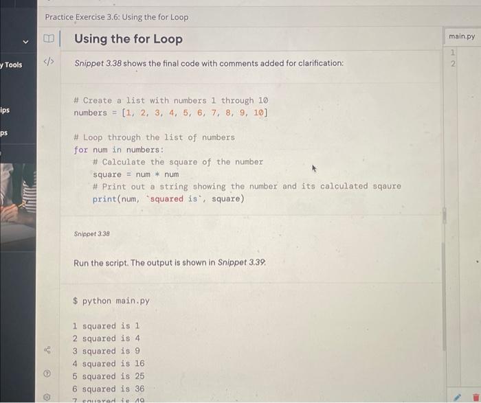 Solved Steps for Completion 1. Open main.py and declare a | Chegg.com