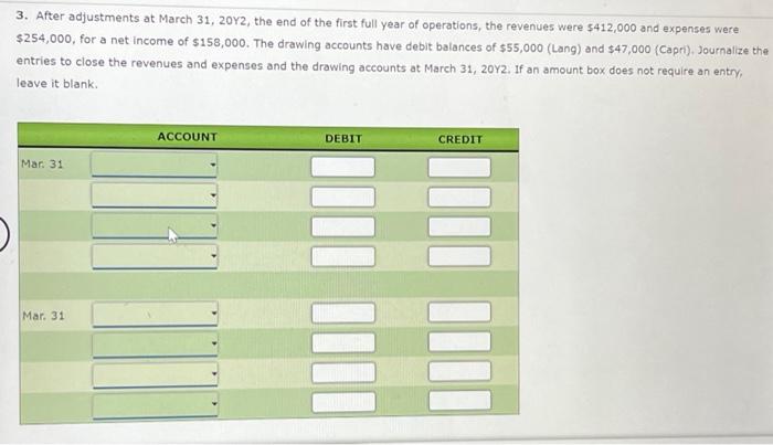 Solved 1. Journalize the entries to record the investments | Chegg.com