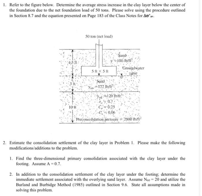 Solved 1. Refer to the figure below. Determine the average | Chegg.com