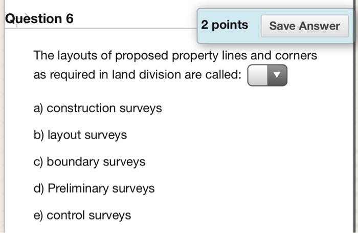 Solved Question 6 2 points Save Answer The layouts of | Chegg.com