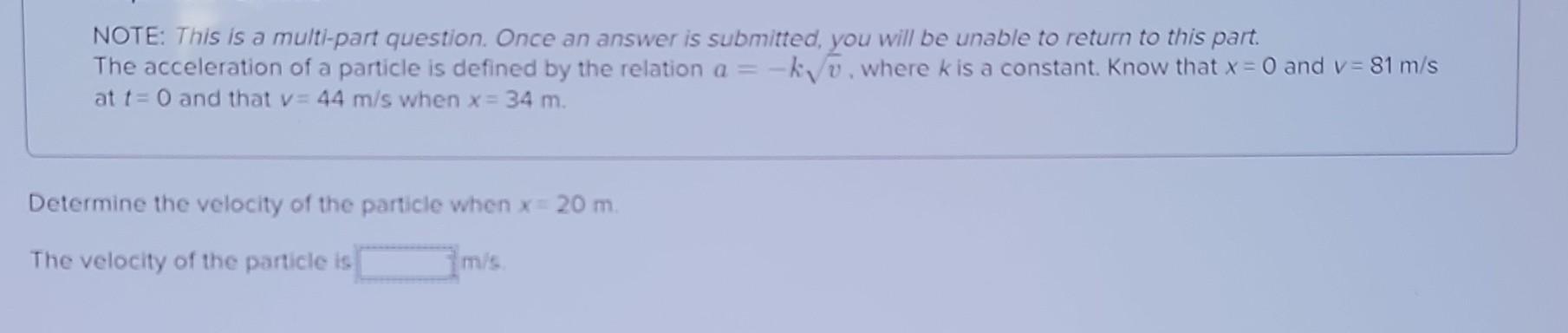 Solved NOTE: This is a multi-part question. Once an answer | Chegg.com