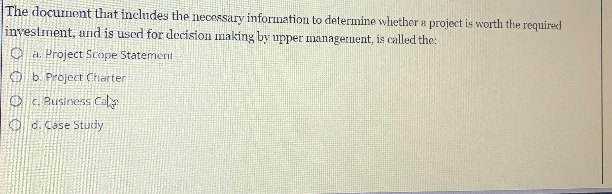 Solved The document that includes the necessary information | Chegg.com