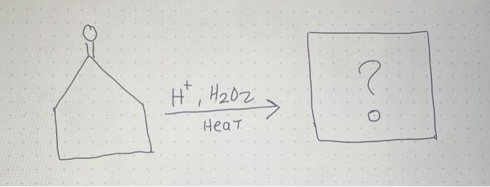 Solved \\( \\stackrel{\\mathrm{H}^{+}, \\mathrm{H}_{2} | Chegg.com