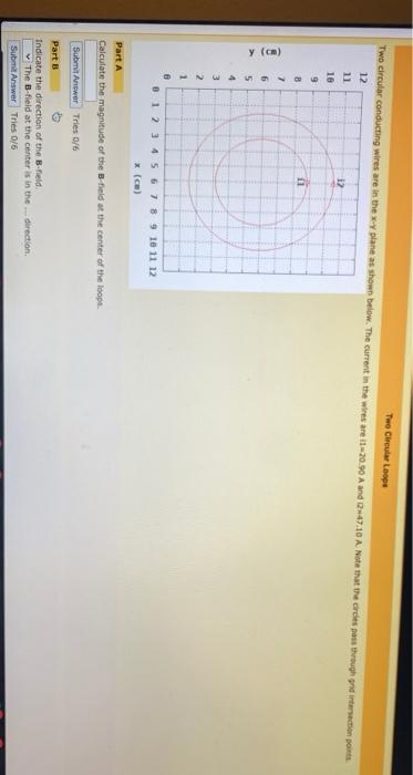 Solved Two Circular Loops Two circular conducting wires are | Chegg.com