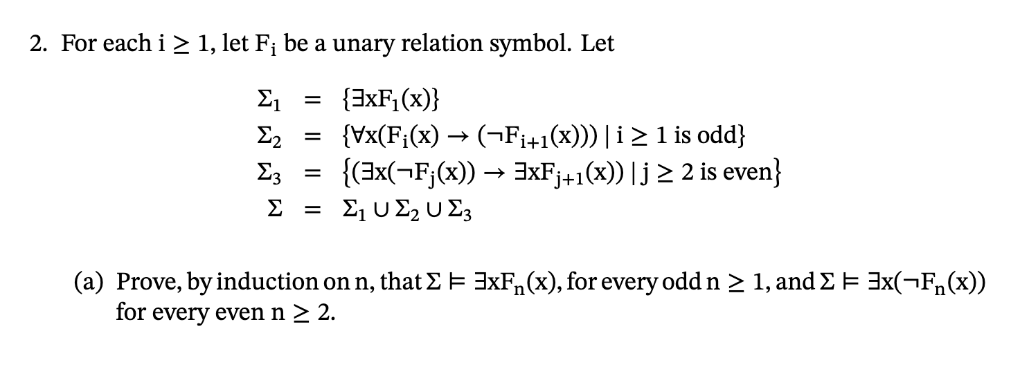 Solved (b) ﻿Prove that Σ|--EExFFn(x), ﻿for every odd n≥1, | Chegg.com