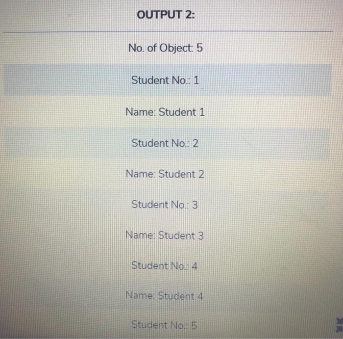Solved 3. Task 2: Creating Array of Objects Create a Java | Chegg.com