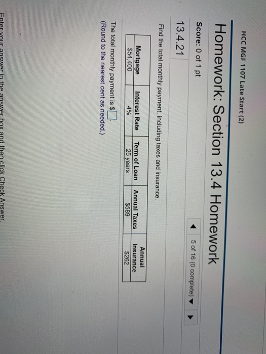 Solved HCC MGF 1107 Late Start (2) Homework: Section 13.4 | Chegg.com