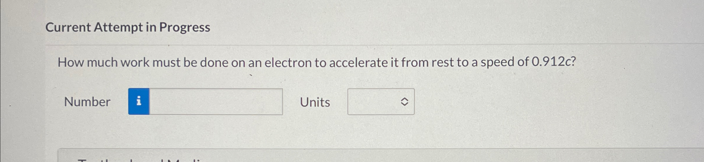 Solved Current Attempt in ProgressHow much work must be done | Chegg.com