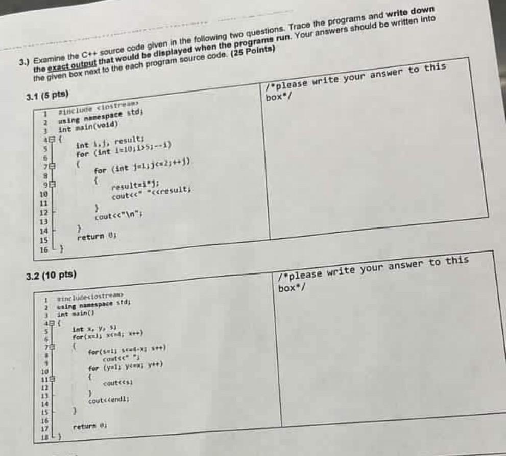 Solved Kindly provide me with the program solution for each | Chegg.com