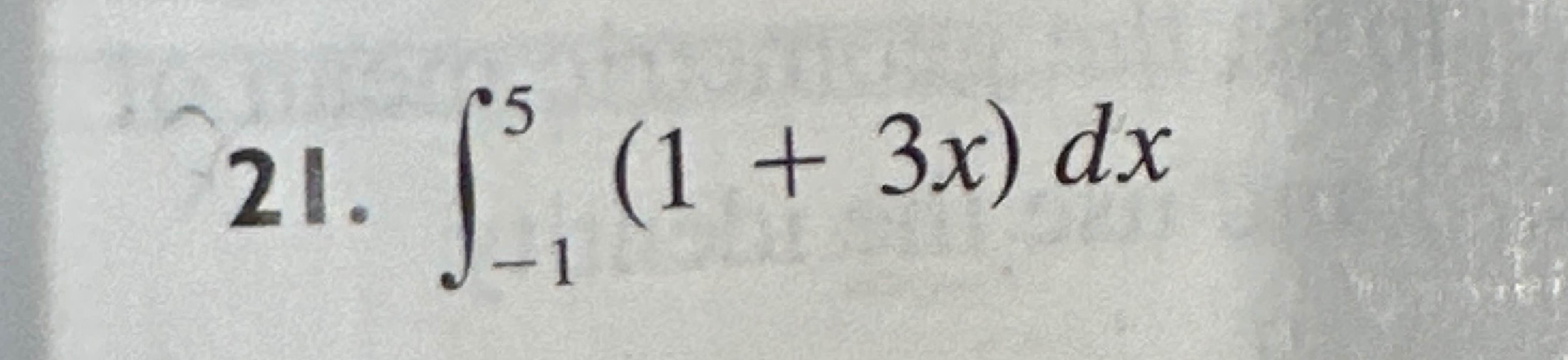 Solved Use The Form Of The Definition Of The Integral Given