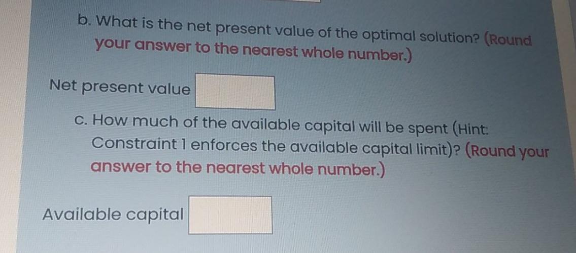 Solved A firm has prepared the following binary integer | Chegg.com
