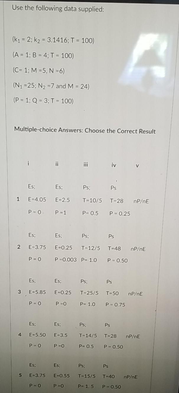 Solved Question #2 (3 Marks) Determine whether the following | Chegg.com