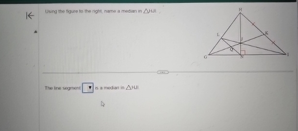 Solved Using the figure to the right, name a median in | Chegg.com