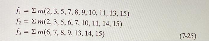 Solved 7.13 (a) Find a minimum two-level NAND-NAND circuit | Chegg.com
