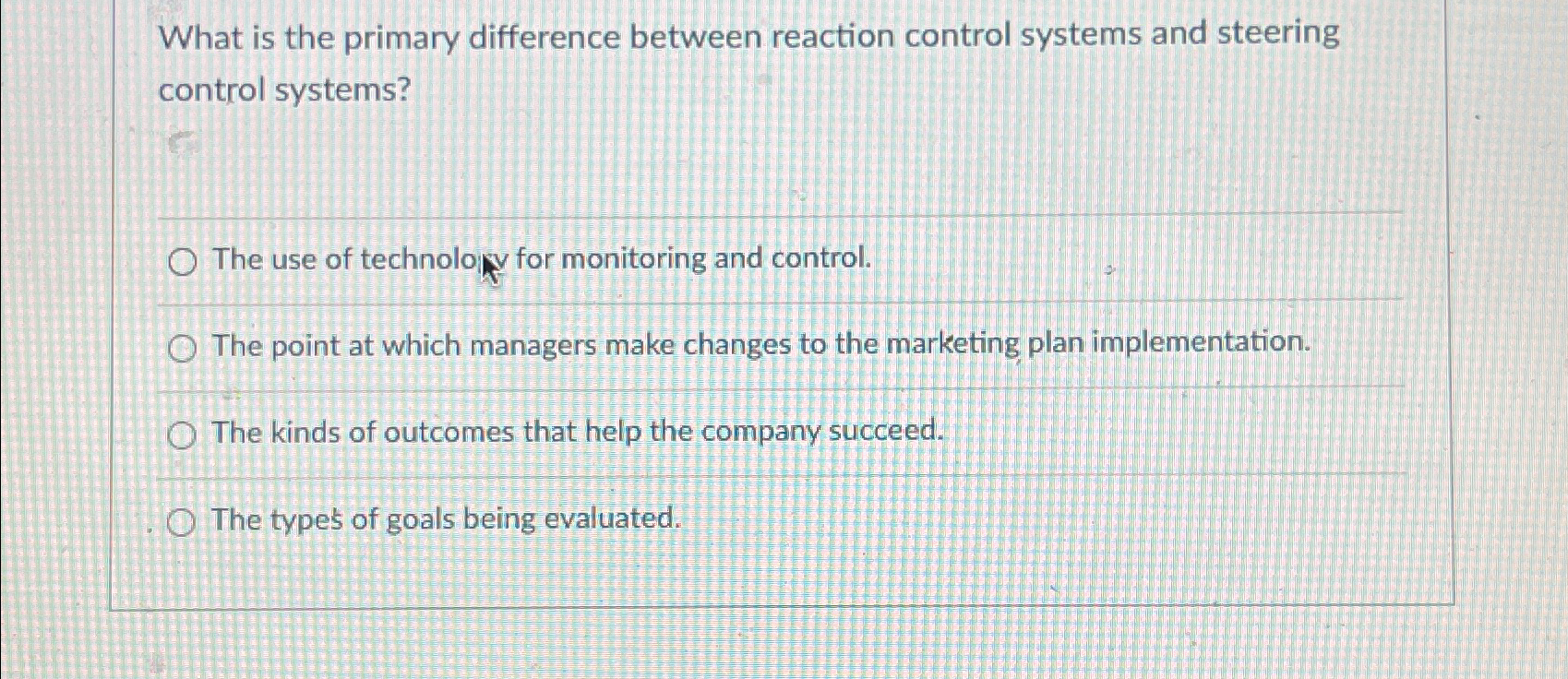 Solved What is the primary difference between reaction | Chegg.com